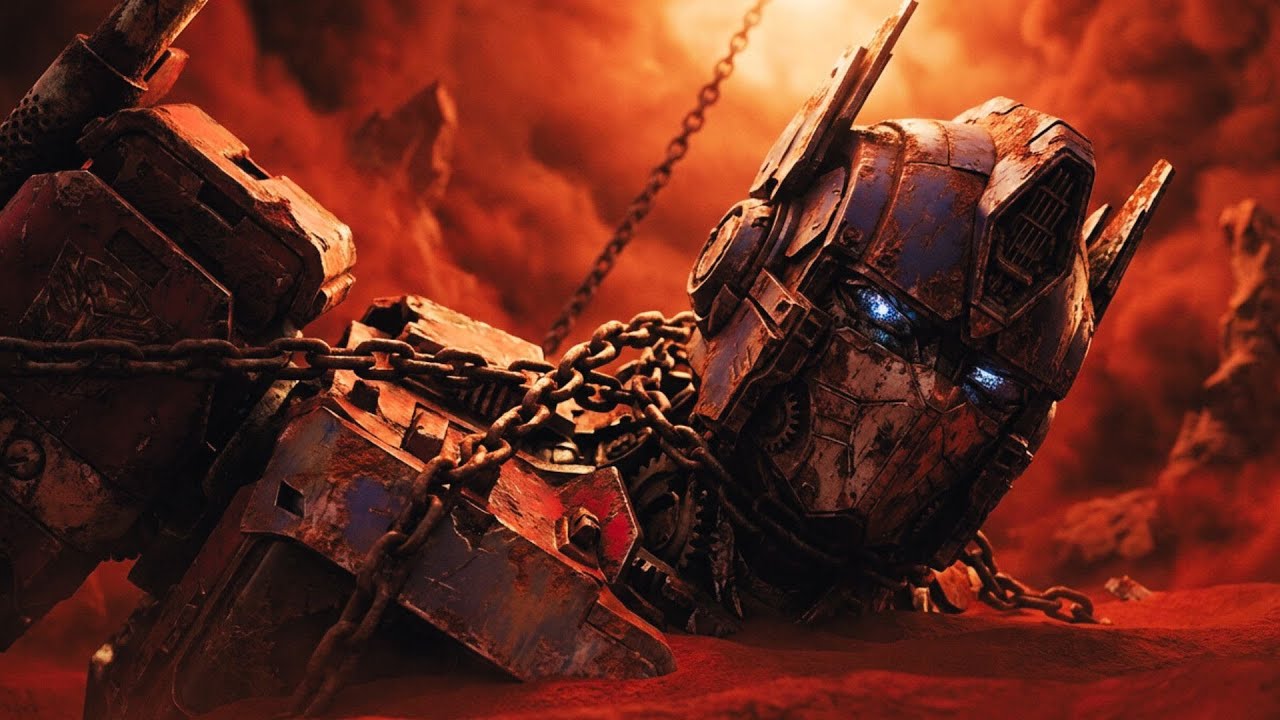 Tranformers Autobot Restoring OPTIMUS PRIME Buried on Mars: 1000 Years ...