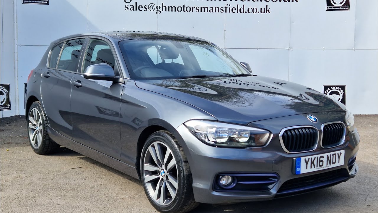 BMW 116D SPORT YK16 NDY - YouTube