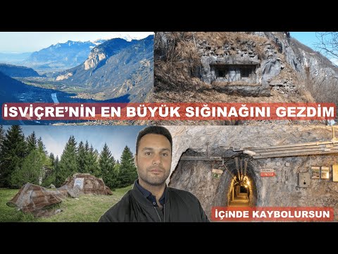Dağların İçindeki DEV Sığınak !