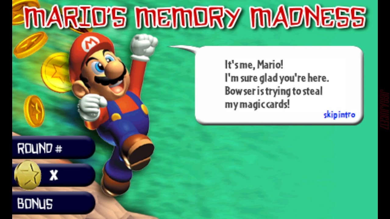 Mario Party - Mario's Memory Madness Nintendo Flash Game (No Commentary ...