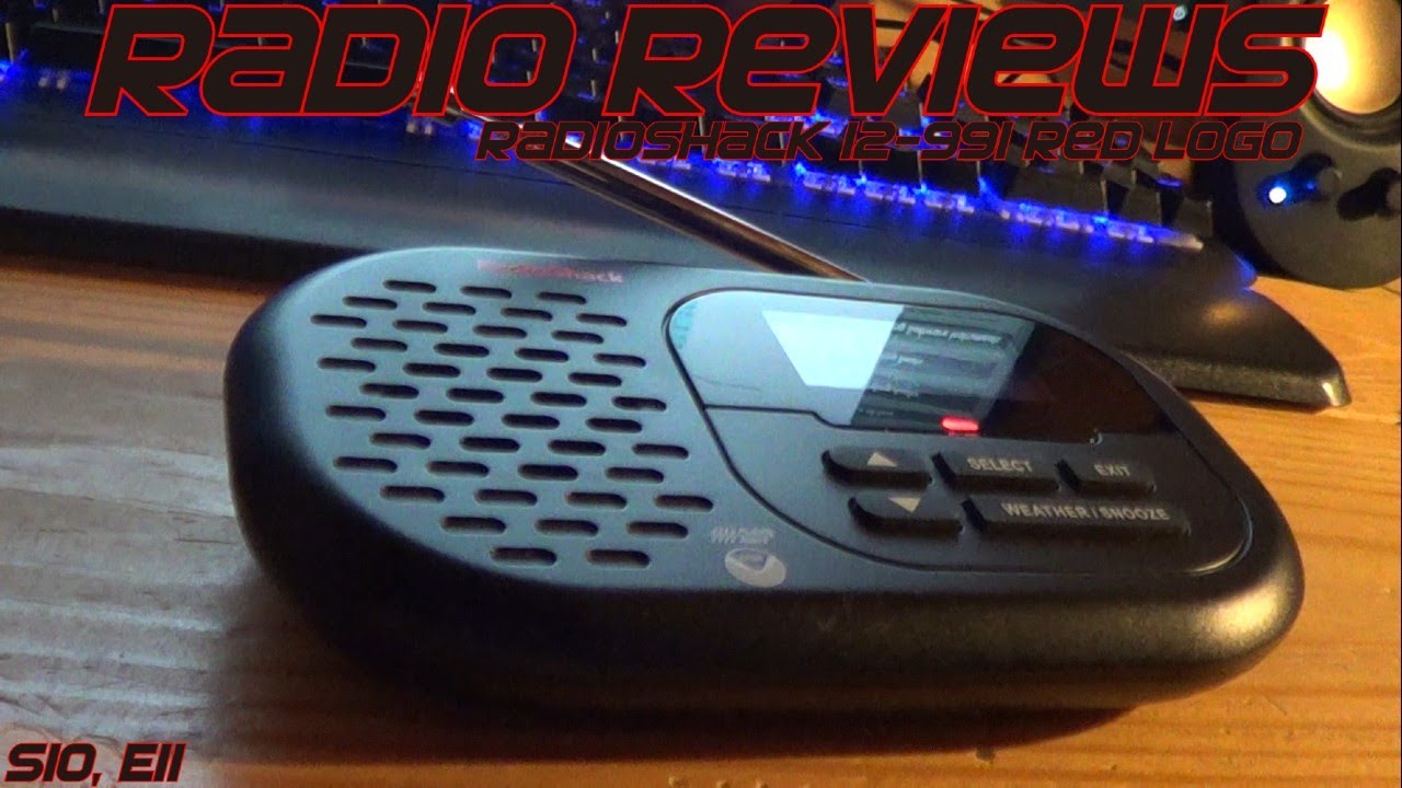 Radio Reviews: RadioShack 12-991 Red Logo - YouTube