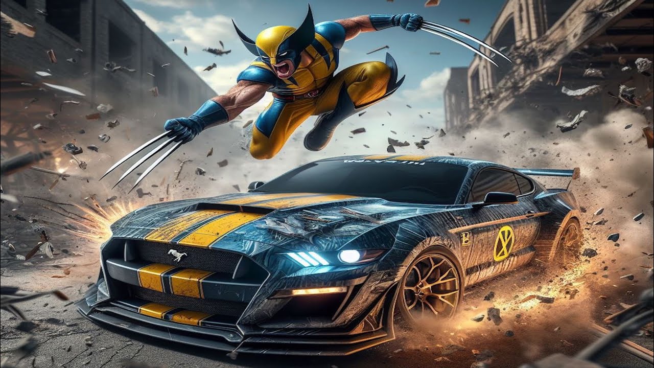 Amazing MARVEL CAR upgrades AI Image | AI art - YouTube