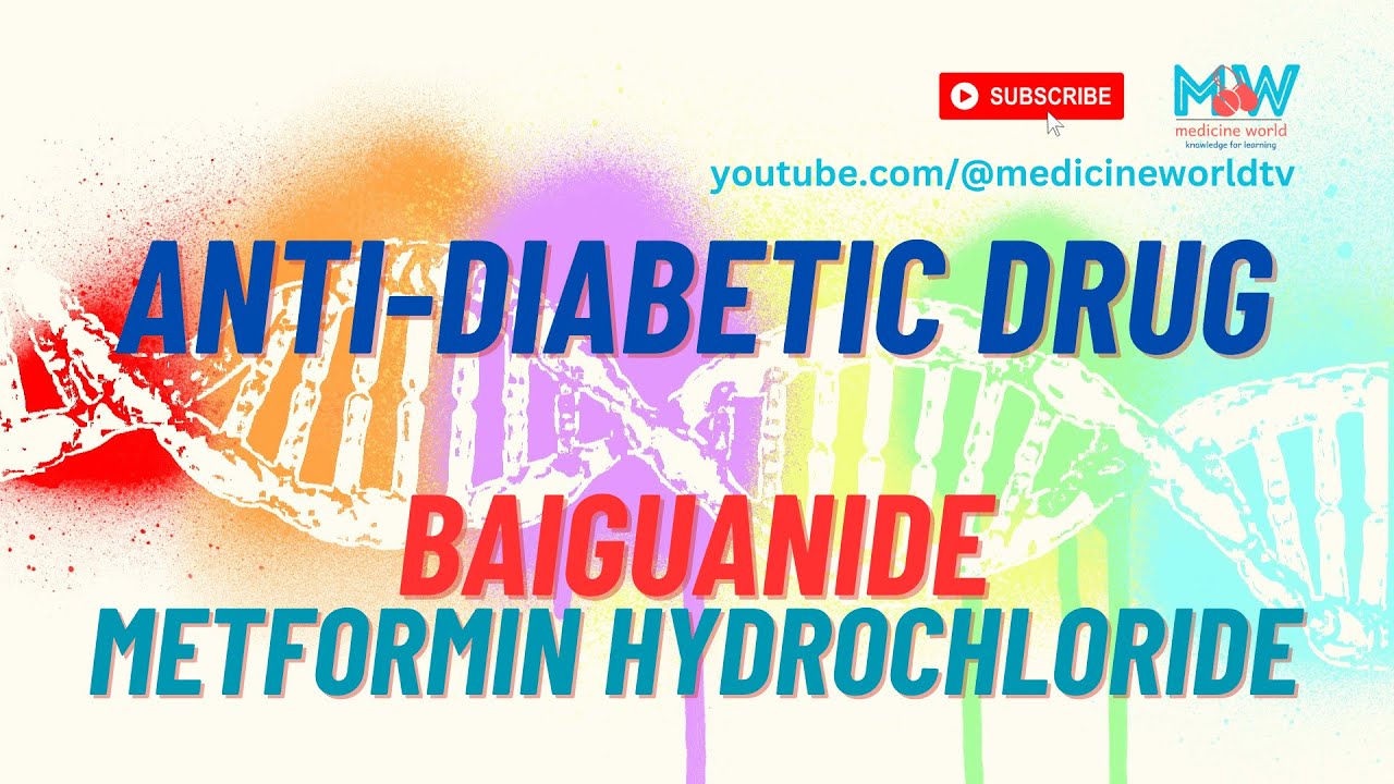 Anti-Diabetic Oral Drug, Metformin Hydrochloride, Class- Biguanide for ...