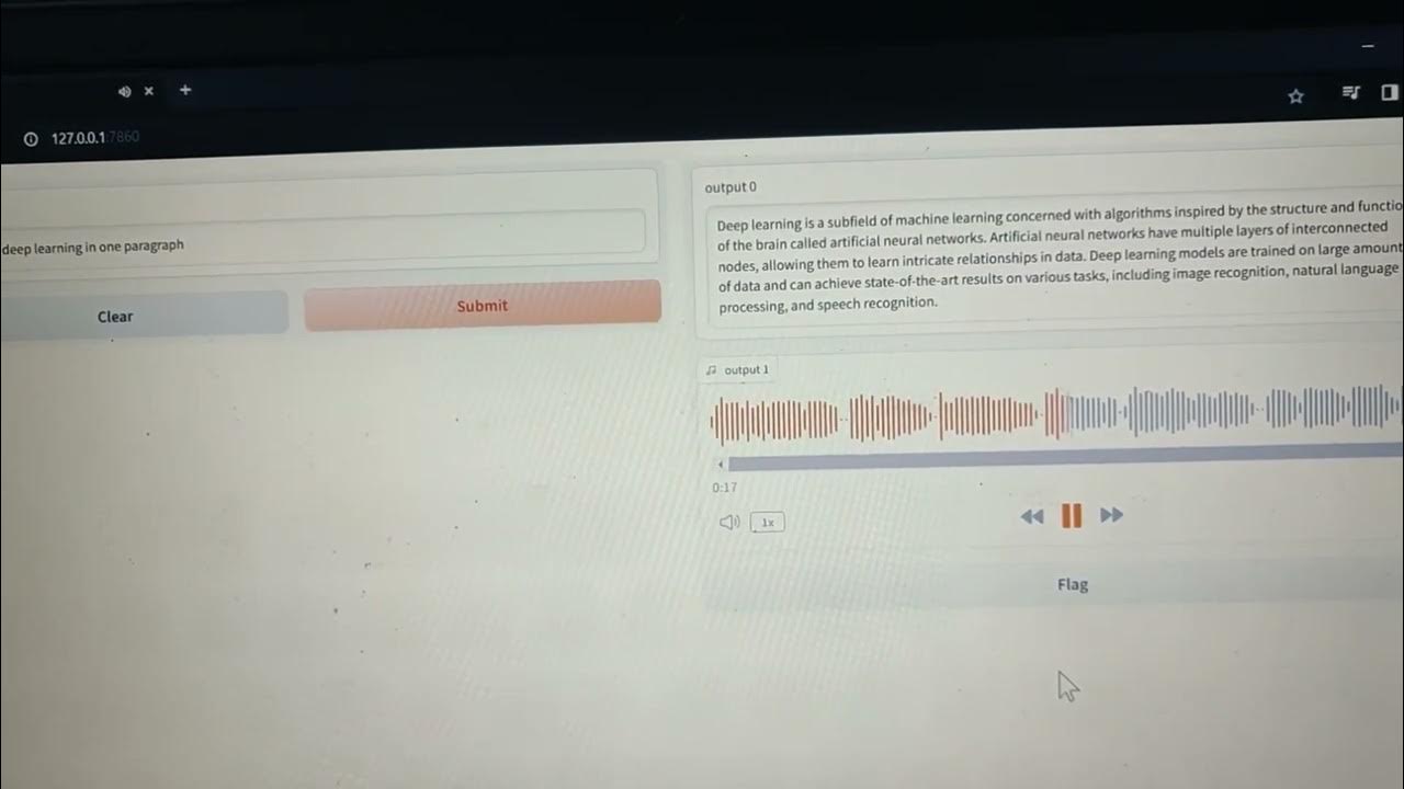 Text-based voice assistant with Gemini-pro API using Gradio web framework - YouTube