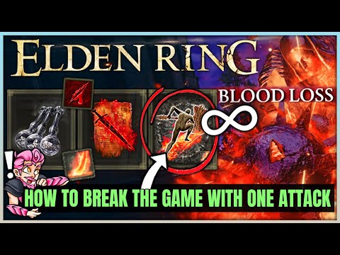 Bleed Fire is BROKEN OP - 1 Attack = 6 Bleeds - This Combo = UNSTOPPABLE Best Build - Elden Ring!