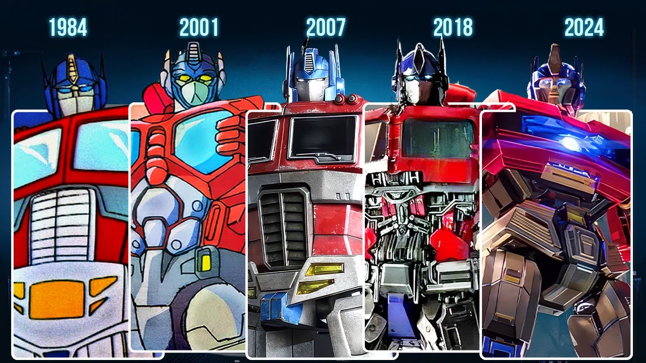 Optimus Prime - Rap Evolution (1984-2024) - YouTube