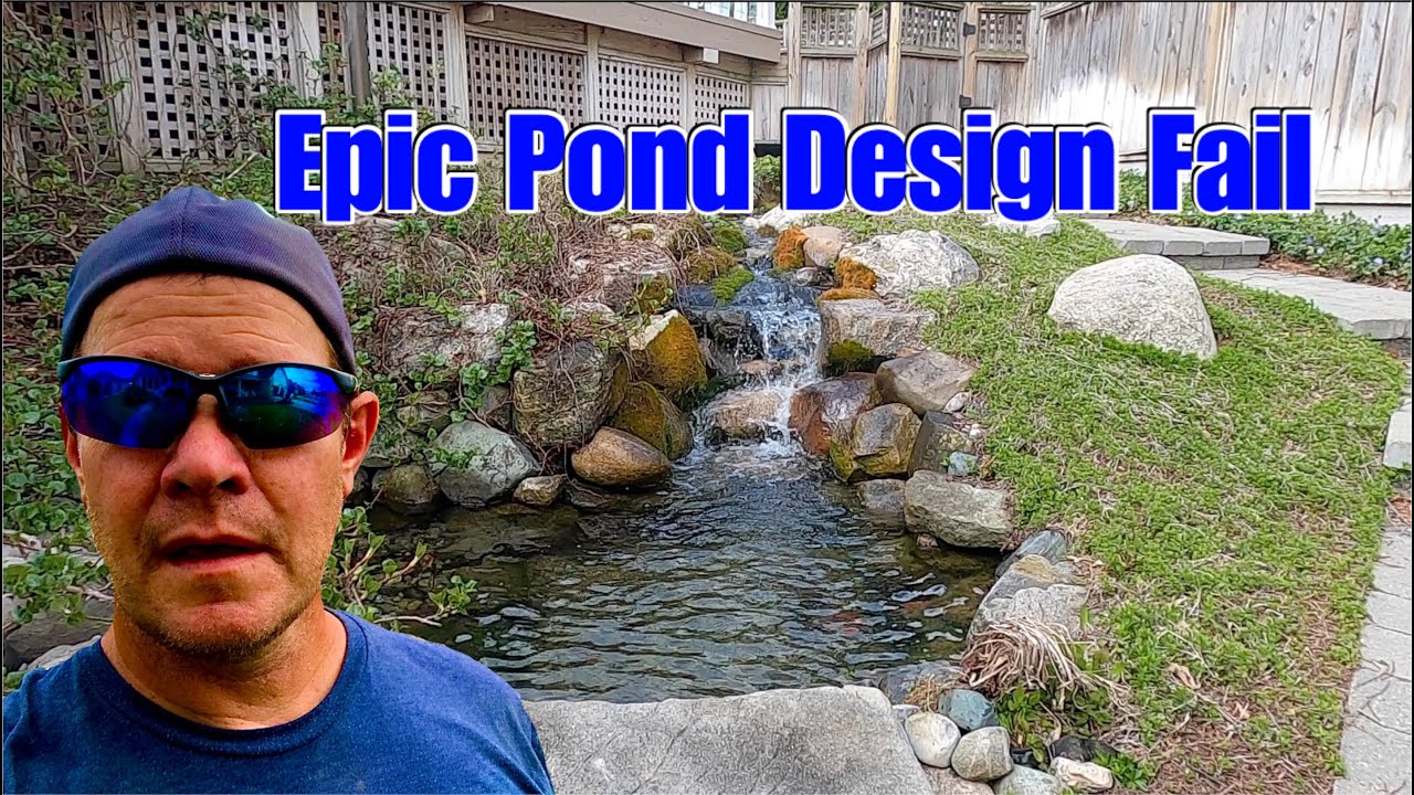 Epic Pond Project Failure - YouTube