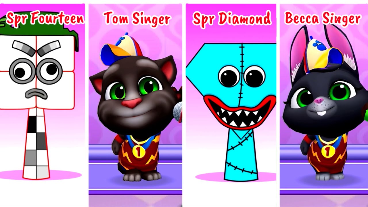 Who Will Prevail: Sprunki Fourteen Sprunki Diamond Vs Tom Becca Singer ...