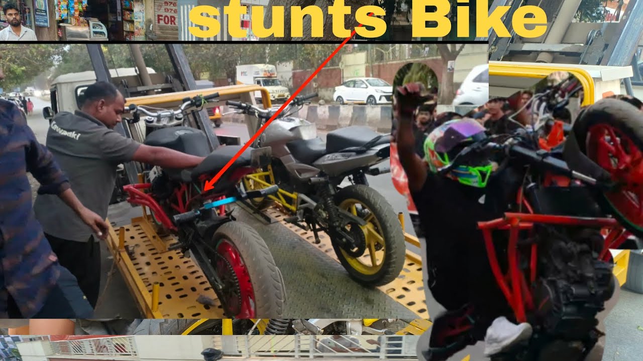 Bike Load ,symbiosis Clg stunts performance|| Super Bikes || Super car ...