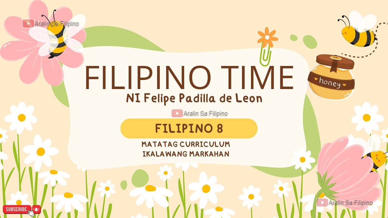 FILIPINO TIME| SANAYSAY| ARALIN SA FILIPINO - YouTube