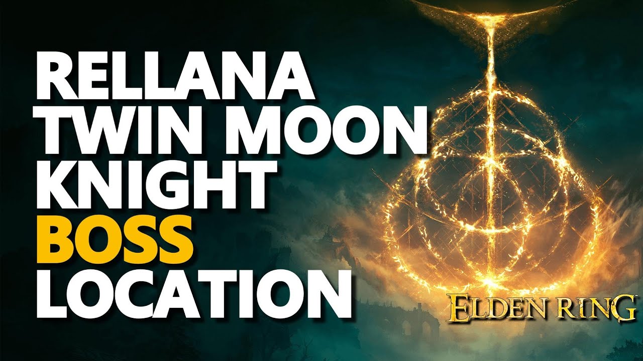 Rellana Twin Moon Knight Boss Location Elden Ring - YouTube