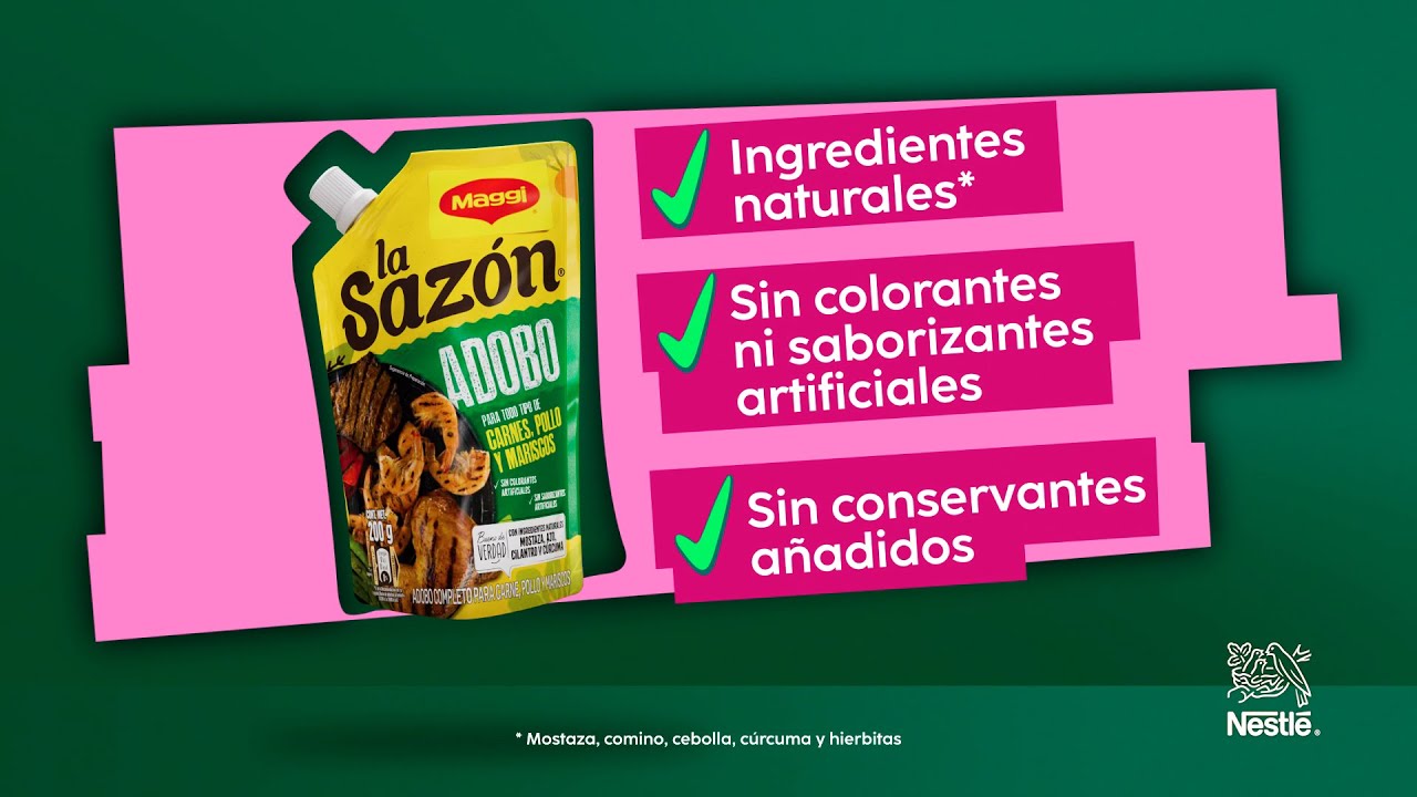 LA SAZÓN MAGGI®. NESTLÉ, más de lo que tú crees - YouTube