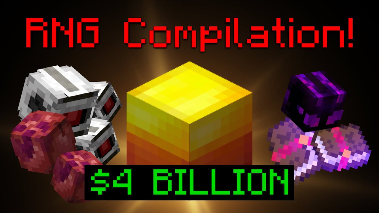 Hypixel Skyblock RNG Compilation - YouTube