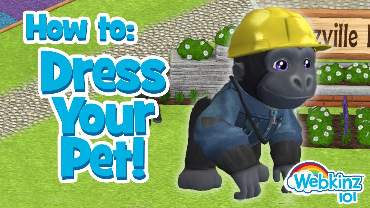 Webkinz Next: How to Dress Your Pet - YouTube
