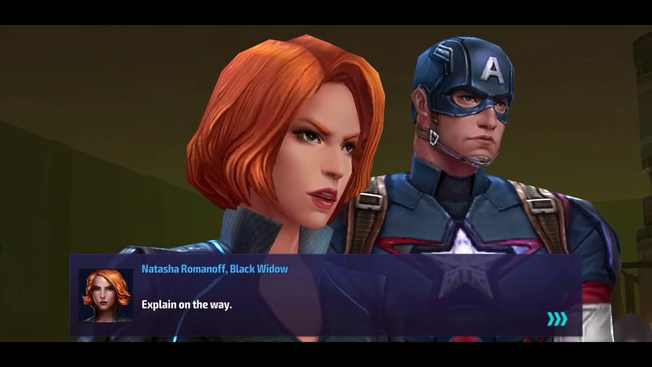 MARVEL Future Fight Captain America at Weapon Facility,A.I.M.Research ...