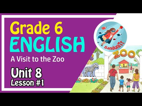 Grade 6 English Language [ Unit 8--Lesson 01 ] 🇱🇰 🐟🦜🦋🦔 - YouTube