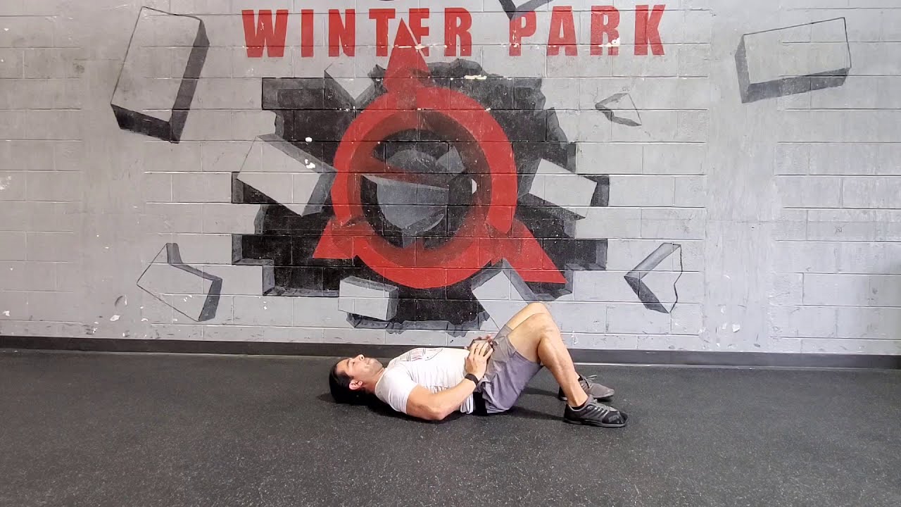Weighted Glute Bridge | CrossFit Winter Park | Posterior Chain - YouTube