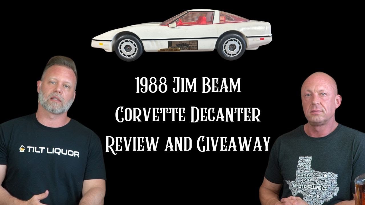 1988 Jim Beam Corvette Decanter Review and Giveaway - YouTube