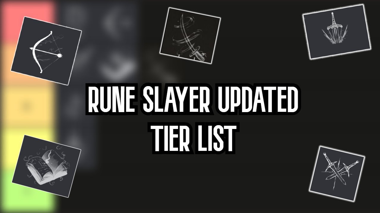 (UPDATED) The Ultimate All Class Tierlist In The New Rune Slayer Tundra ...