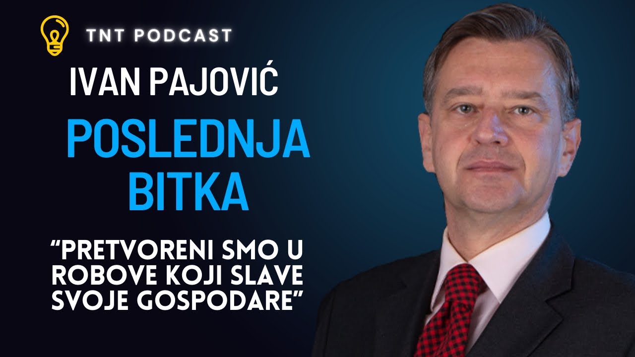 IVAN PAJOVIĆ - Glasnogovornici vladara iz senke nas tretiraju poput ...
