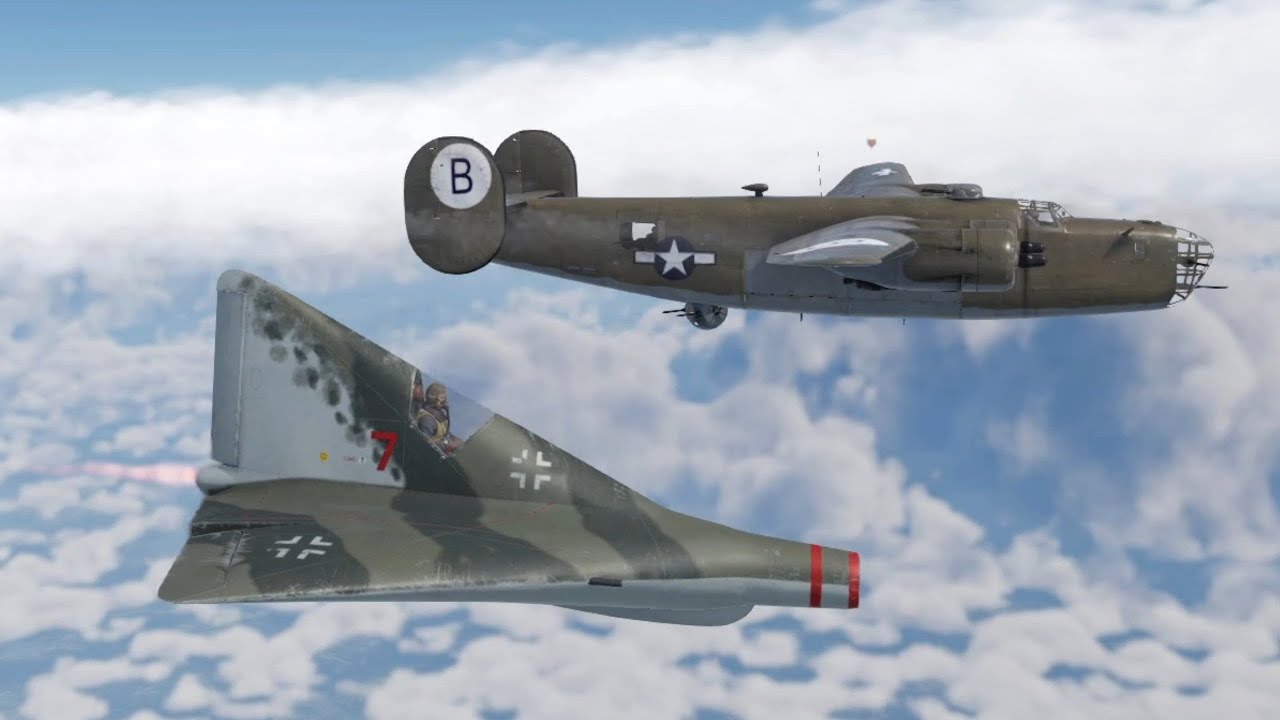 Lippisch P.13a In War Thunder - YouTube