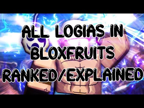 ALL LOGIA FRUITS IN BLOXFRUIT RANKED/EXPLAINED (UPDATED VERSION) - YouTube