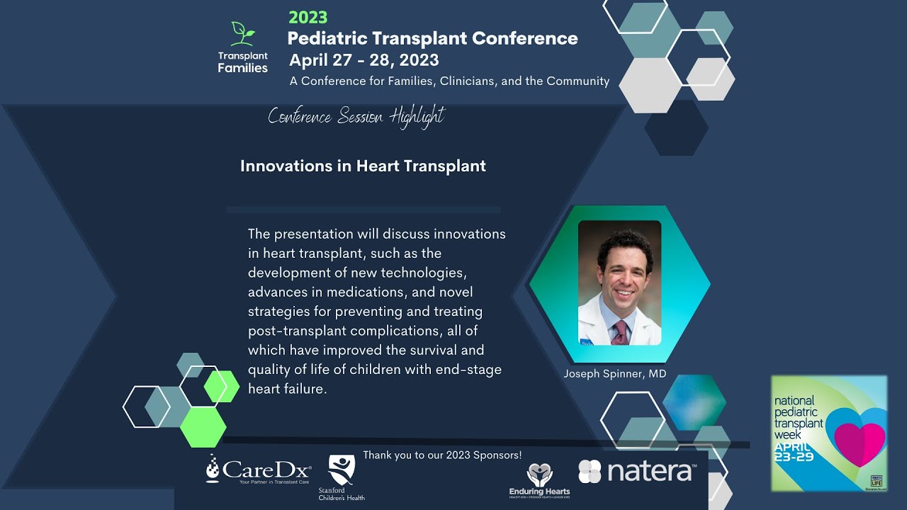 Innovations in pediatric heart transplantation - 2023 Pediatric ...
