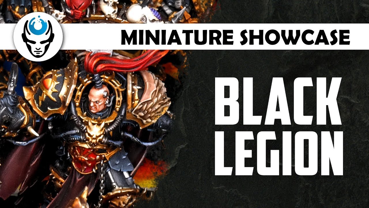 BLACK LEGION - LVL 2/4 MINIATURE SHOWCASE 4K - YouTube