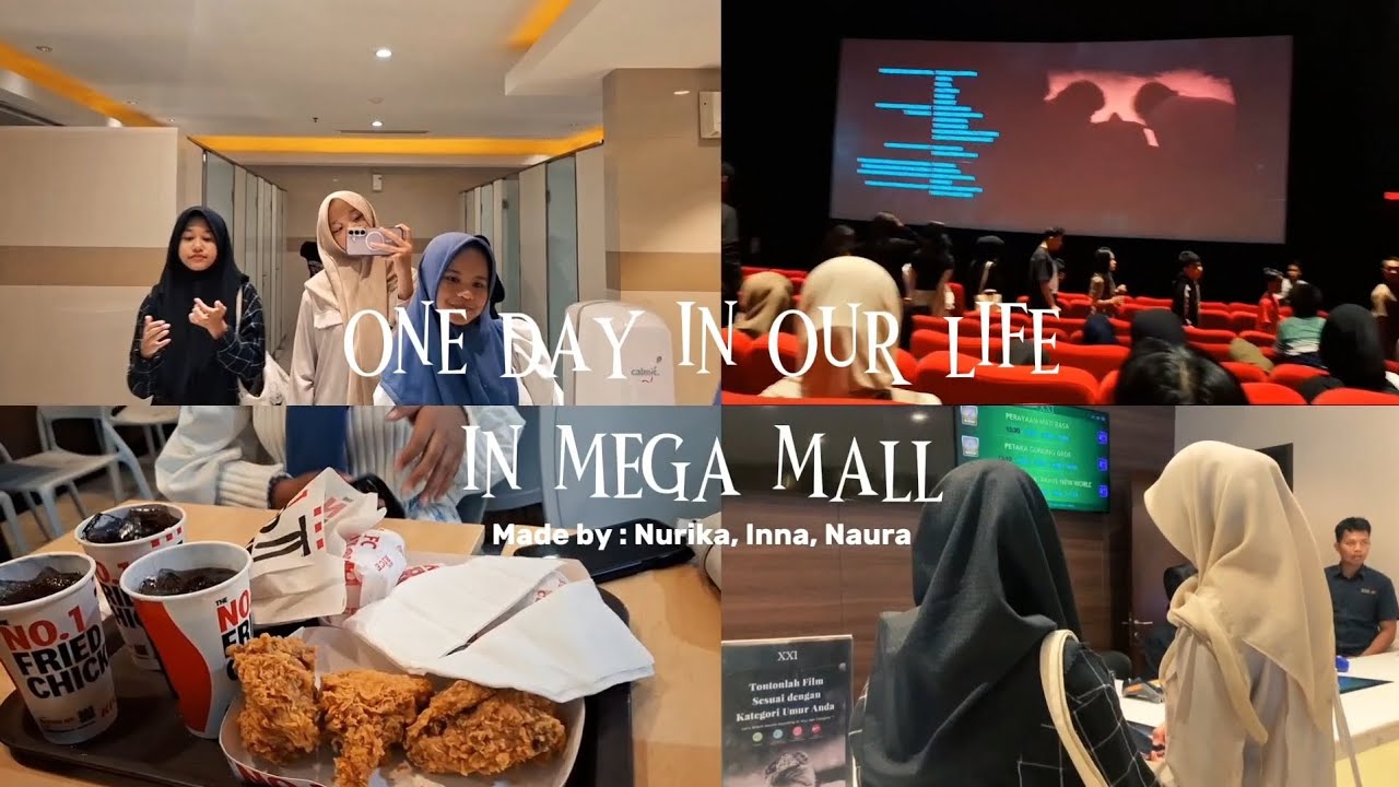 ONE DAY IN OUR LIVE IN MEGA MALL - YouTube