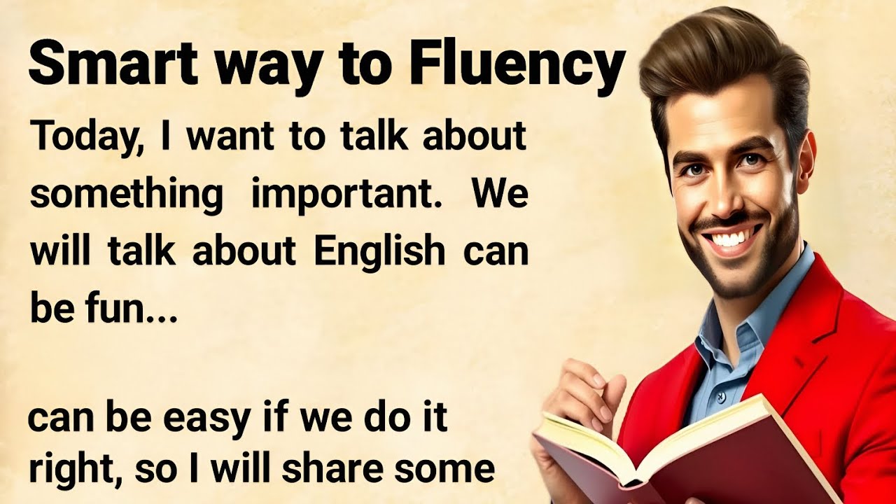Smart Way to Fluency | Easy English Story | English Speaking Tips for ...