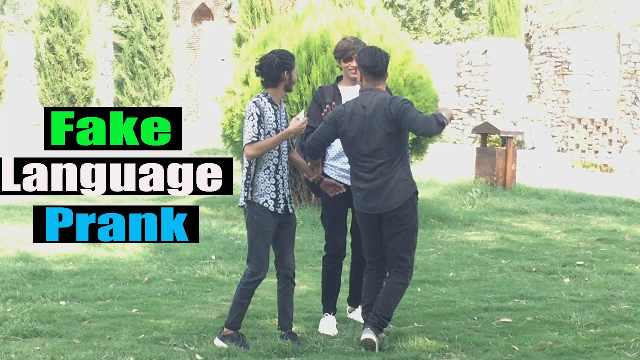 Fake Language Prank/Pakistani Pranks#by YouTube Aliens - YouTube