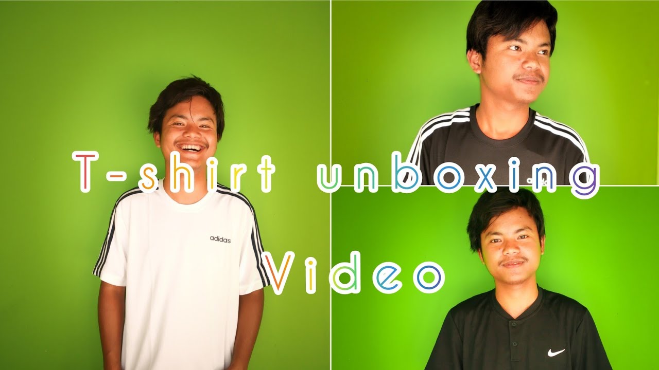 T - shirt unboxing 2021//unboxing video - YouTube