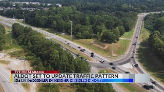 Changes coming to US-280, US 80 intersection in Phenix City
