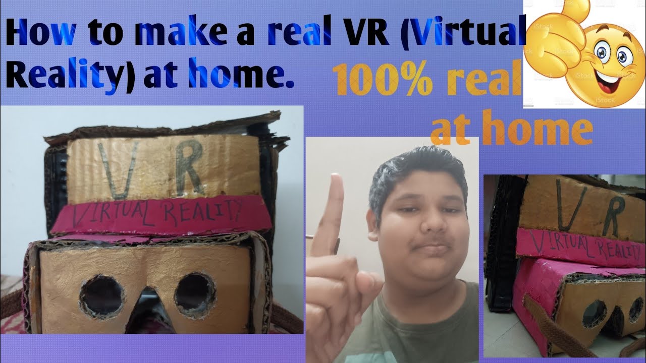 How to make VR(Virtual Reality) at home.Very Easy!! - YouTube