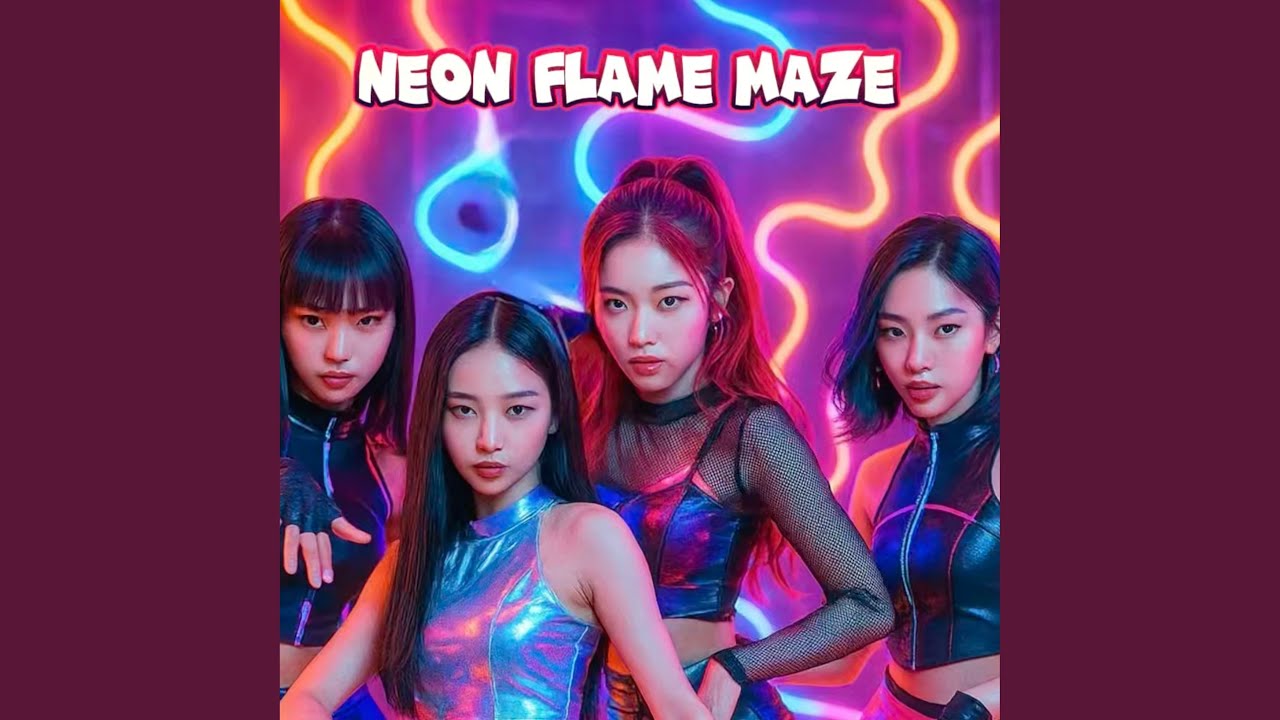 Neon Flame Maze - YouTube