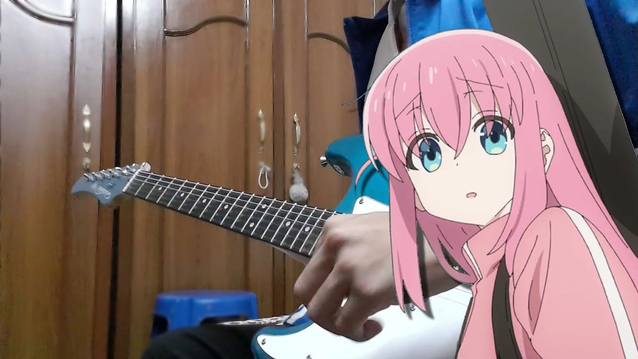 'Bocchi the rock' guitar solo | Ano band | cover - YouTube