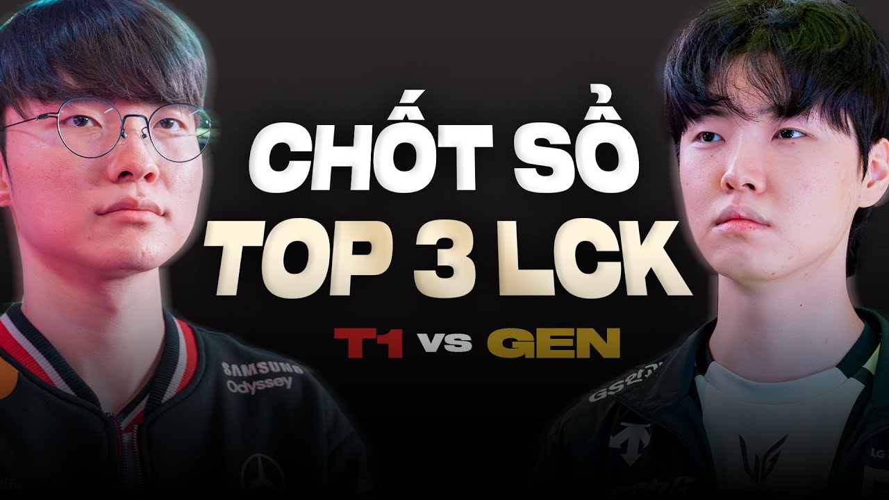 T1 CÓ GIỮ ĐƯỢC VỊ TRÍ TOP 2 LCK? | T1 vs GEN | LCK 2025 - YouTube