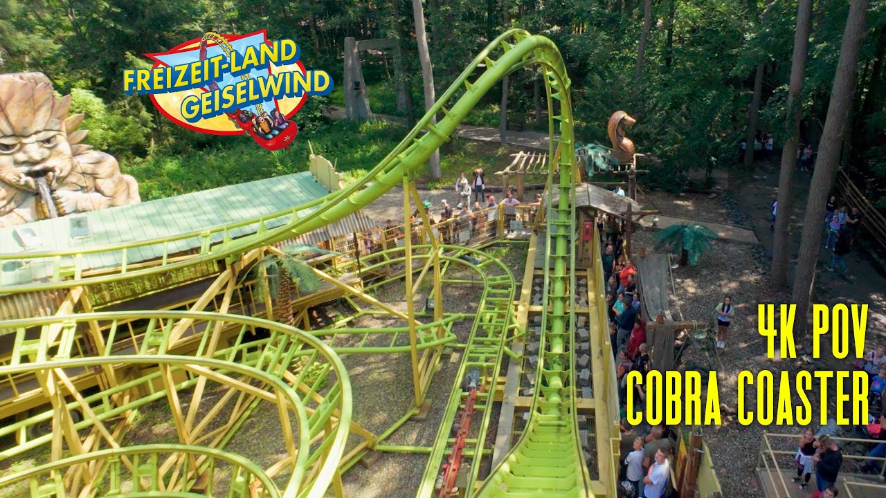 Insane Cobra Coaster 4K60 POV in Freizeit-Land Geiselwind # ...