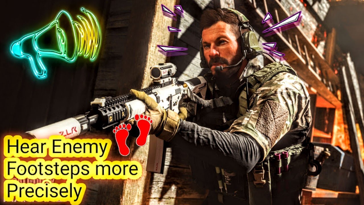 The Settings for Accurate Enemy Footsteps Hearing. - YouTube