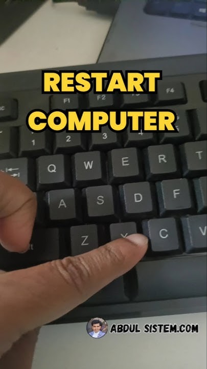 Windows Trick | Restart computer Shortcut Key #windows10 #shorts #RestartShortcut - YouTube