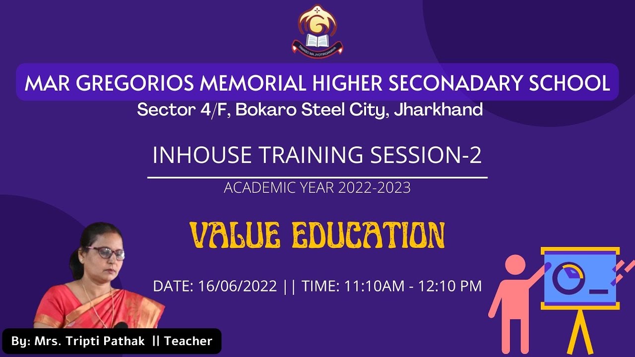 In-House Training-2 | Value Education | Date:16/06/2022 | by Mrs Tripti ...