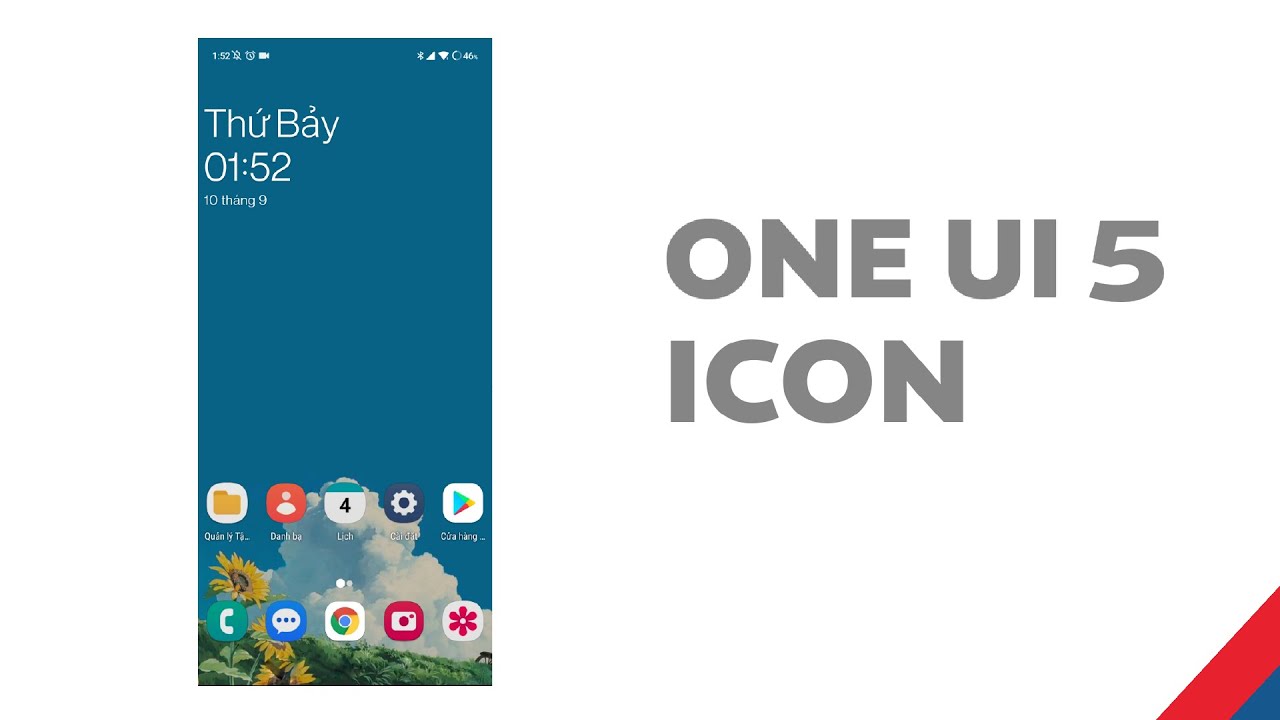 One UI 5 Icon Pack on any launcher - YouTube