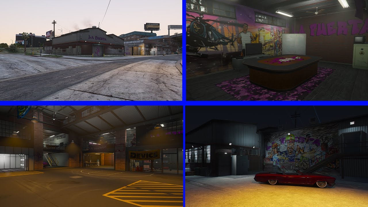 [MLO] Gang Compound La Puerta GTA V | FIVEM - YouTube