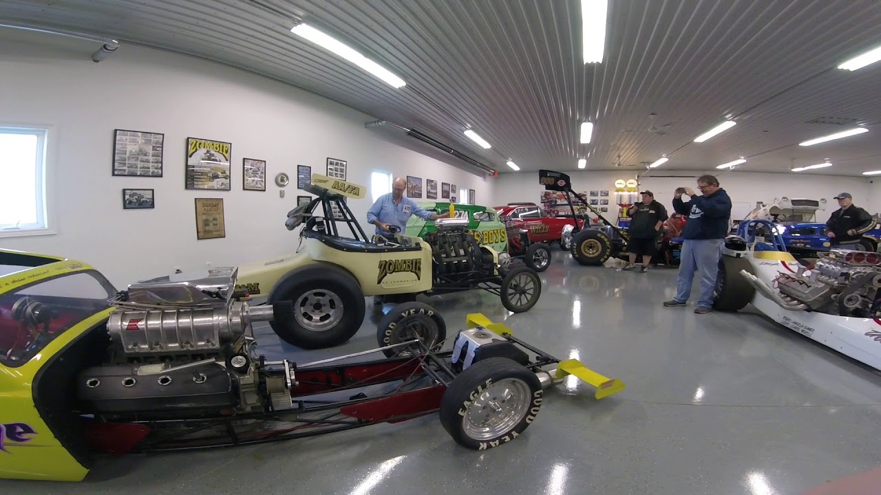 Zombie nostalgia altered drag car - YouTube