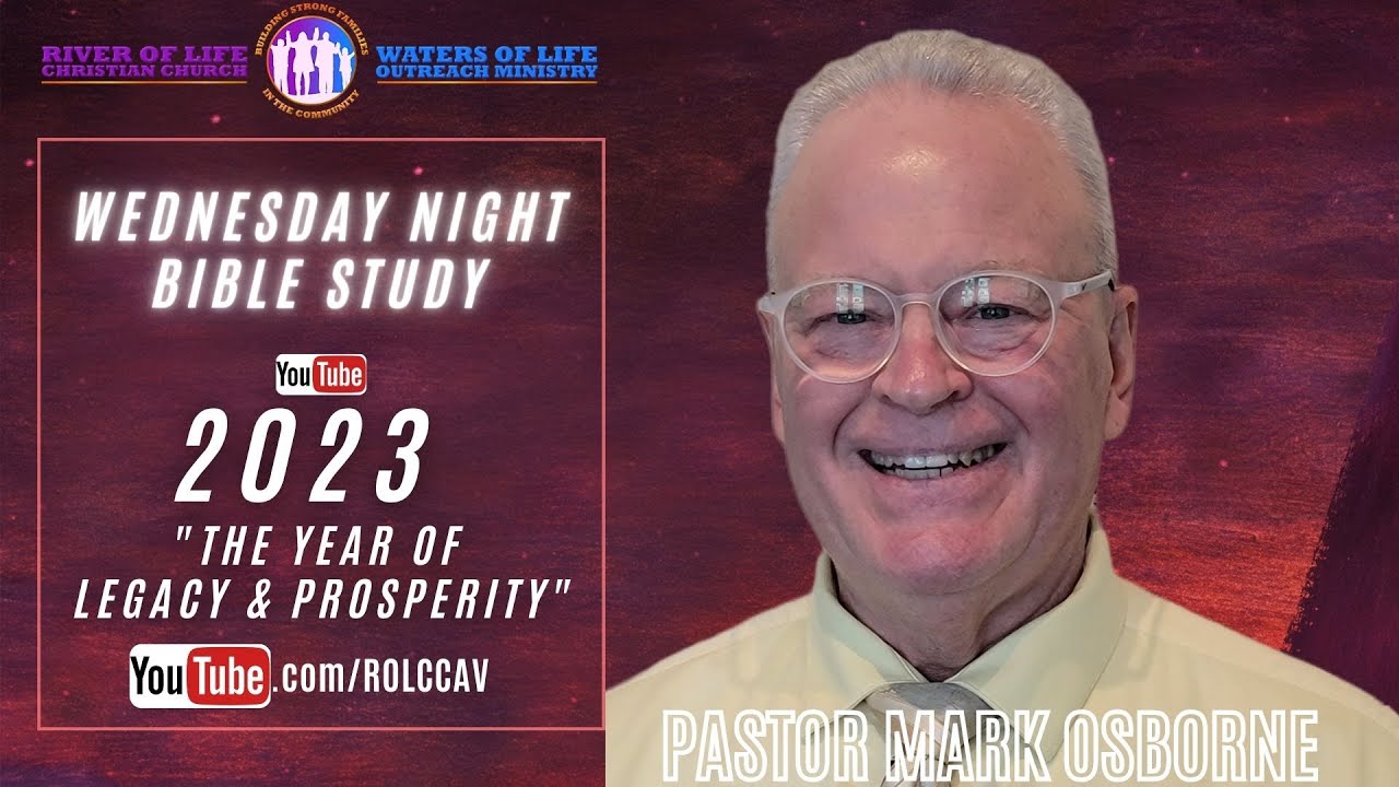 01-25-2023 I " What is the Legacy you leave behind? " | Pastor Mark ...