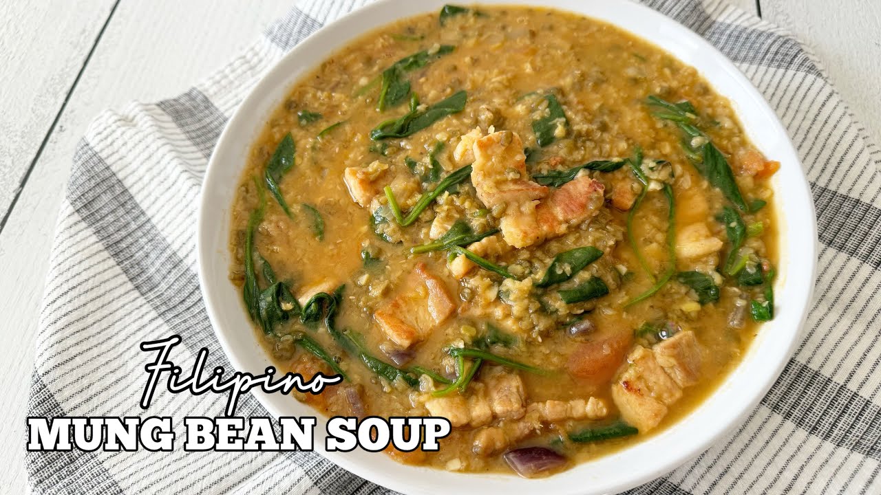 Filipino Mung Bean Soup - BALATONG - YouTube