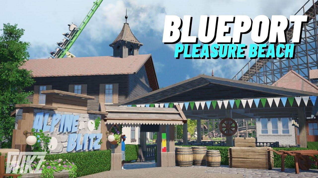 Boomerang Coaster Station & Queue - Blueport Pleasure Beach - 20 ...