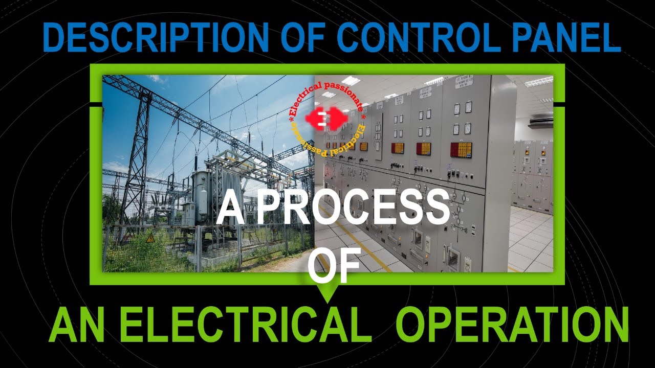 CONTROL AND RELAY PANEL// SWITCH YARD ACCESSORIES//ELECTRICAL OPERATION ...