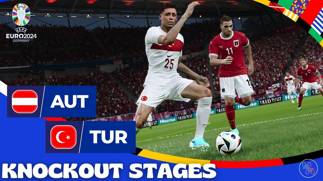 [UEFA EURO 2024™] AUSTRIA VS TURKEY • KNOCKOUT STAGES | AI VERSION ...
