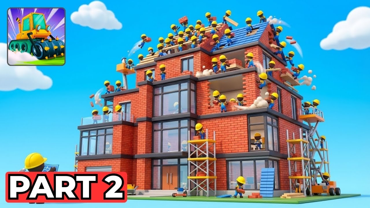 Home Builder 3D Gameplay Part 3 – BUILDING MODERN MANSION | Max Workers ...